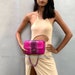 Fuchsia Python Bag hot Pink Python Bag snakeskin Purse - Etsy