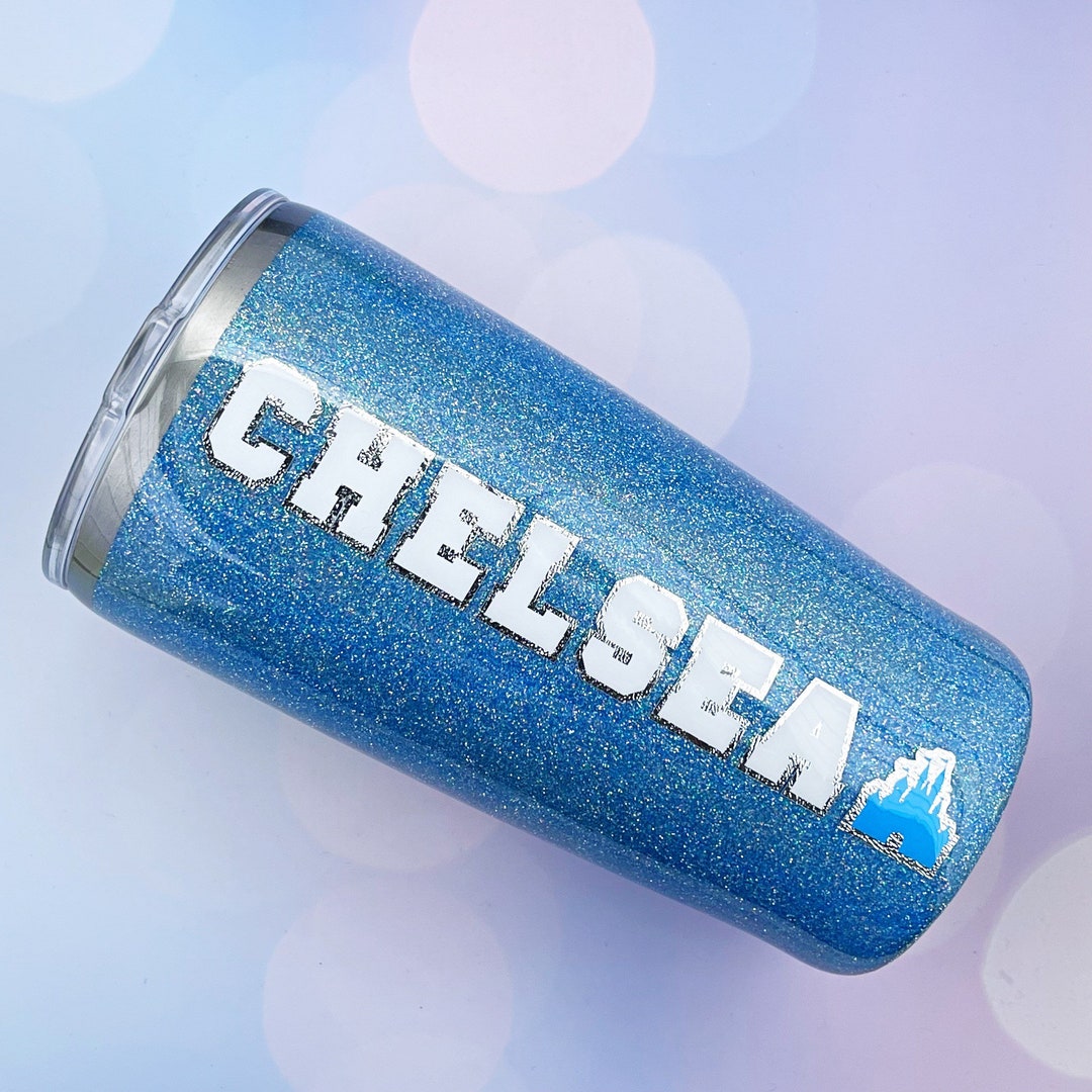 Varsity Letter Tumbler, Patch Letter Tumbler, Personalized Tumbler ...