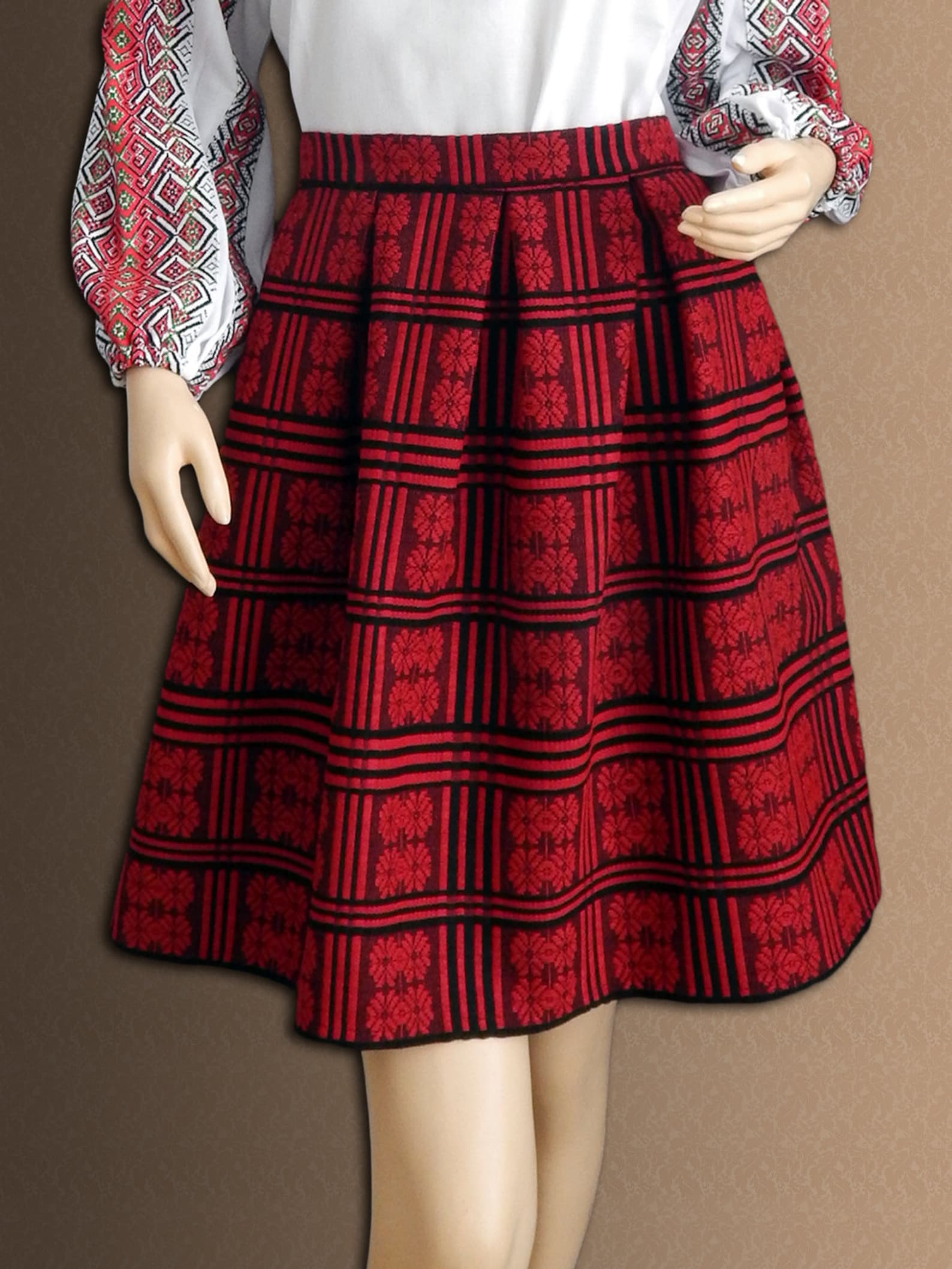 Ukrainian Women's Skirt Modern Fashionable Women's Skirt National ...