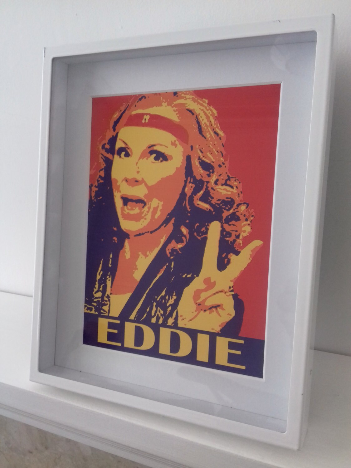 Edina Monsoon Ab Fab Print in Card Frame - Etsy