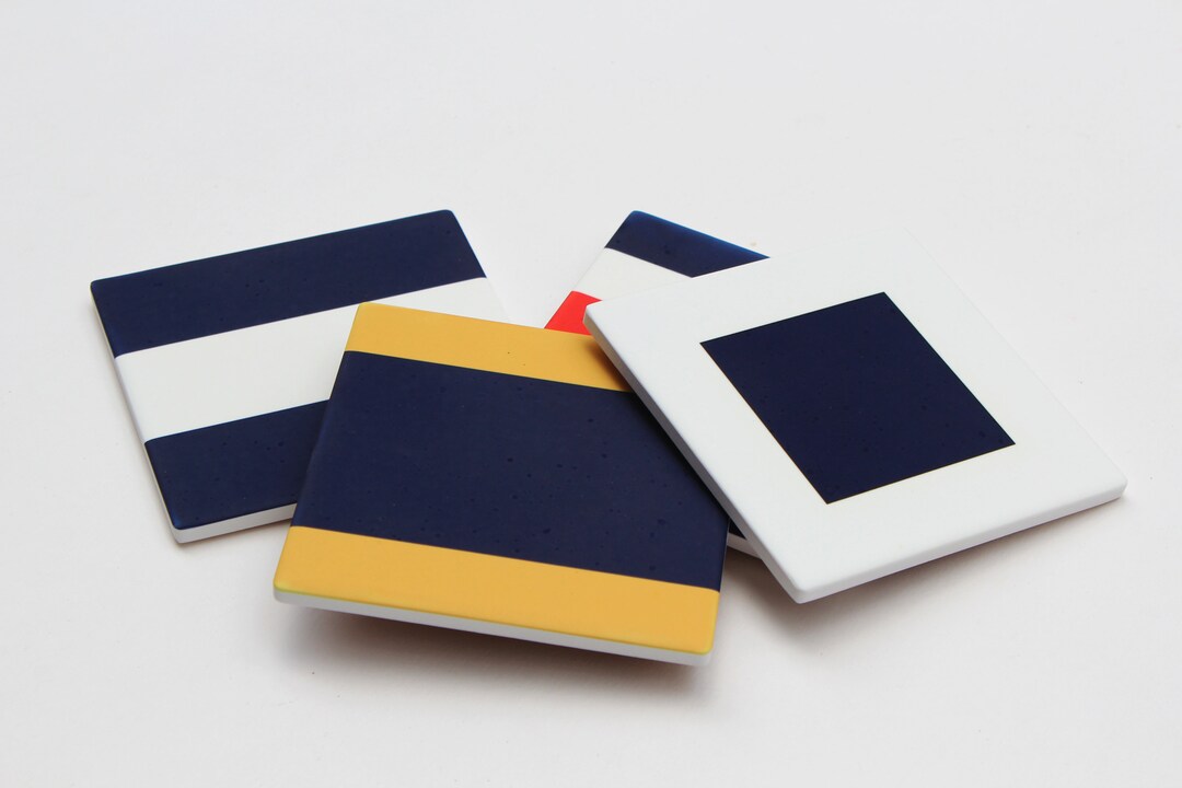 Nautical Coaster Set, Nautical Christmas Gifts for Dad, Nautical Flag ...
