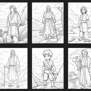 Best Selling 100 Bible Coloring Pages for Kids and Adults Printable ...