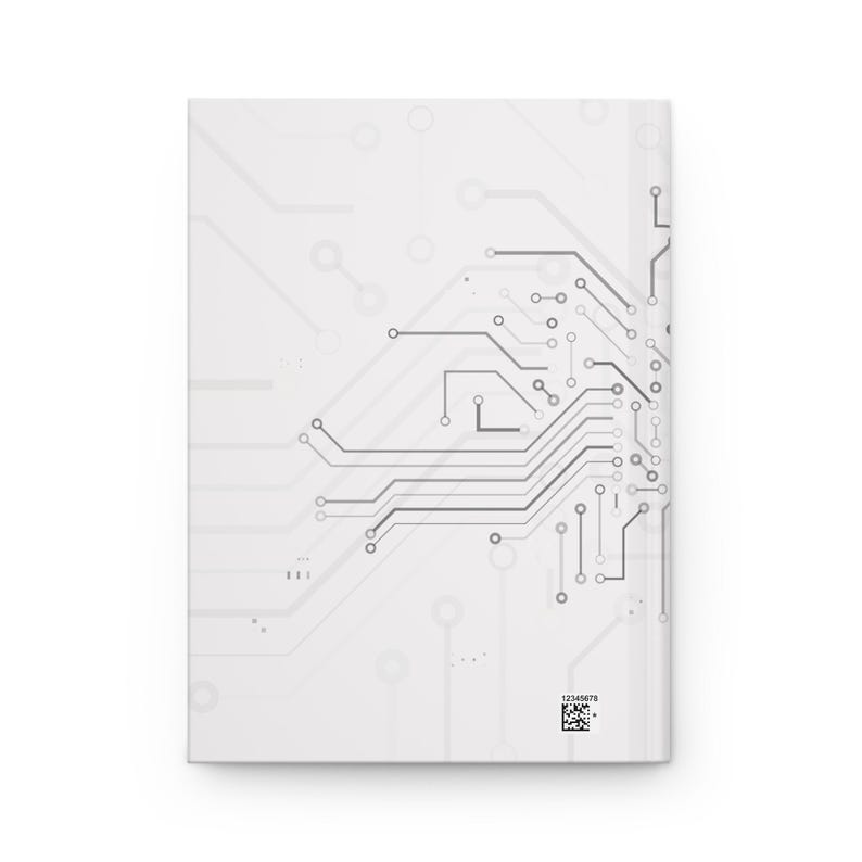 AI Artificial Intelligence Journal Hardcover Notebook 5.75"x8" 150 ...
