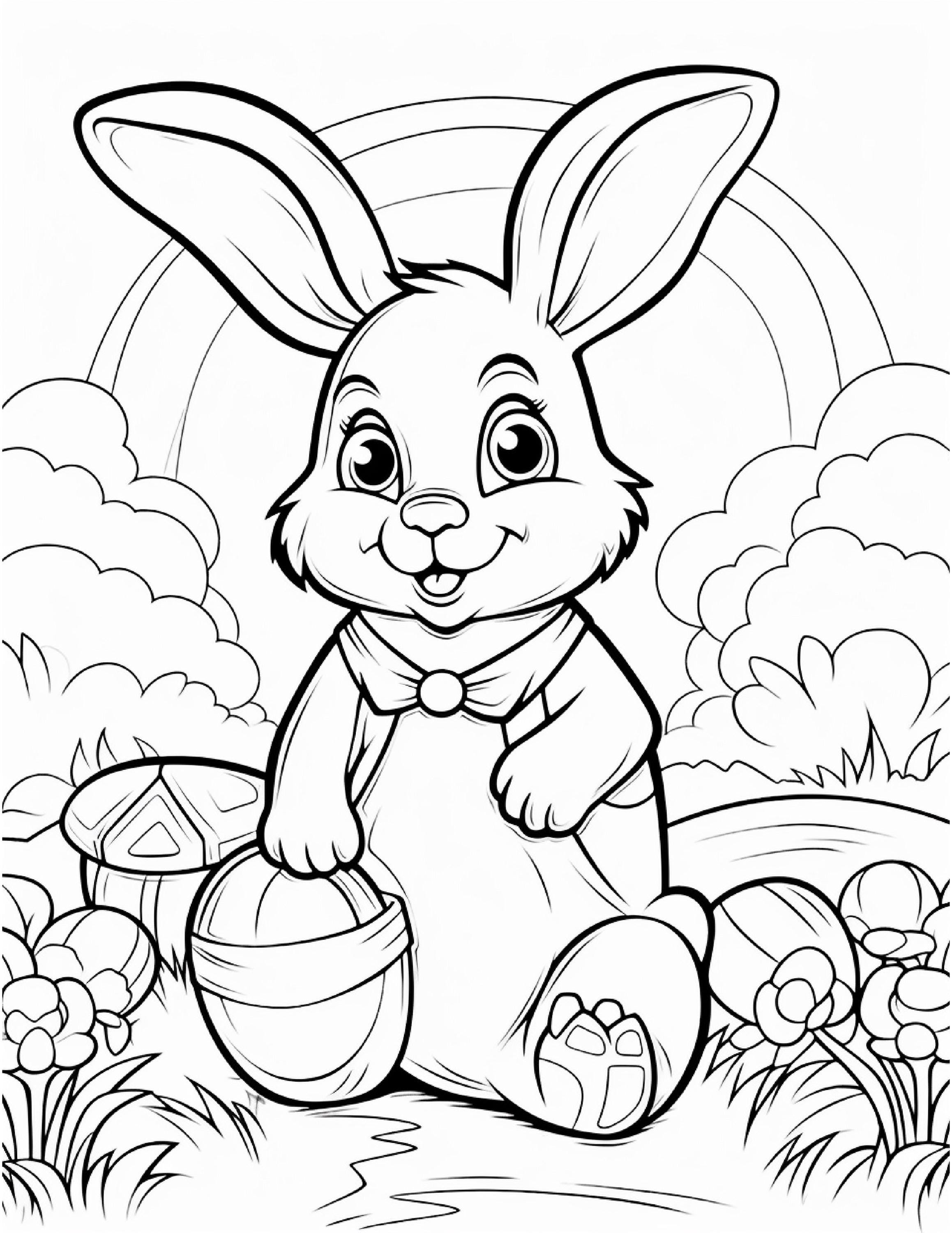 170 Easter Coloring Pages Adults and Kids Coloring Pages Printable ...