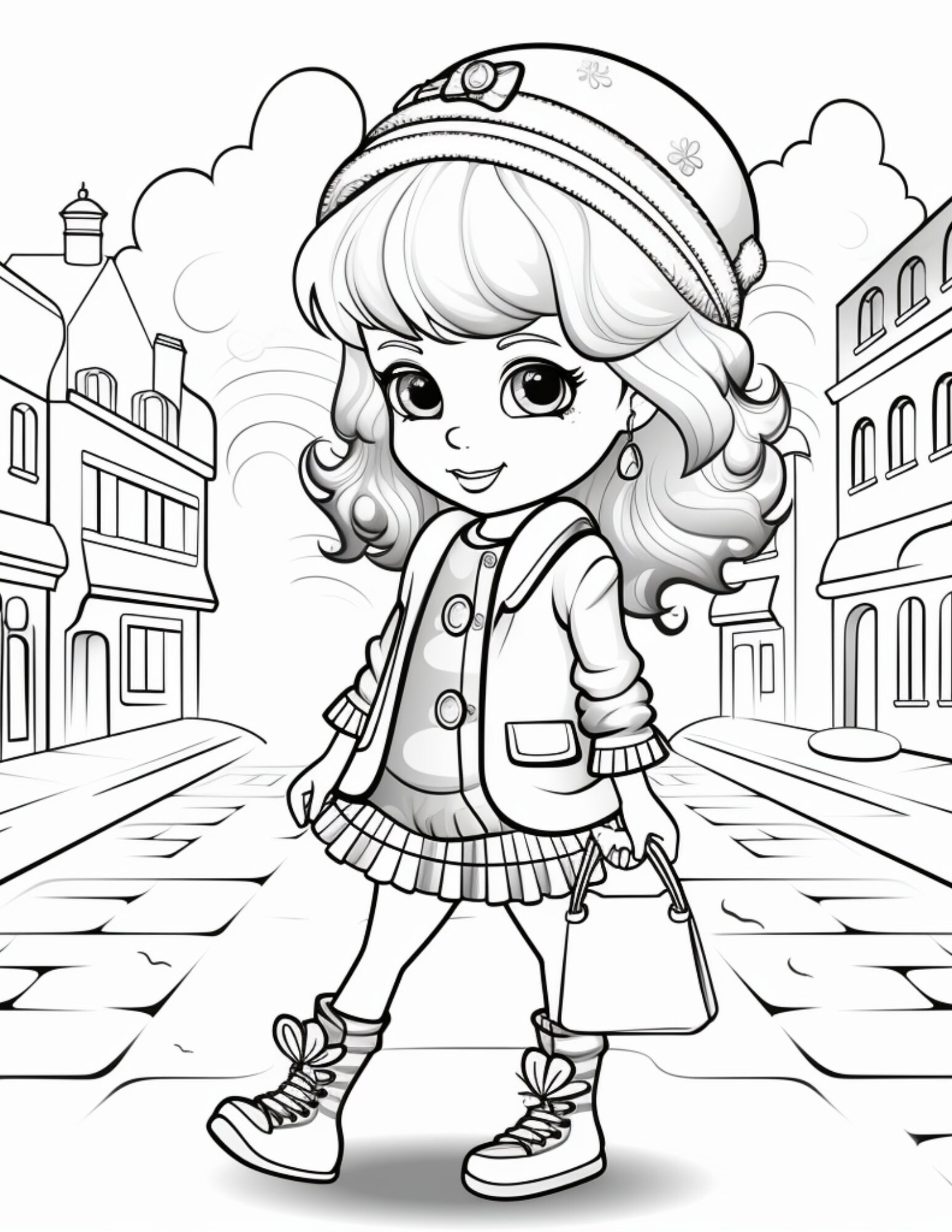 Best Selling Item 19 Cute Girls Coloring Pages Kids Coloring Pages ...