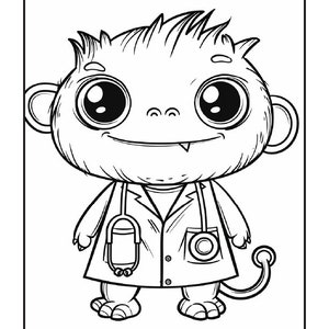 200 Cute Monsters Coloring Pages - Adult and Kid Coloring Pages ...