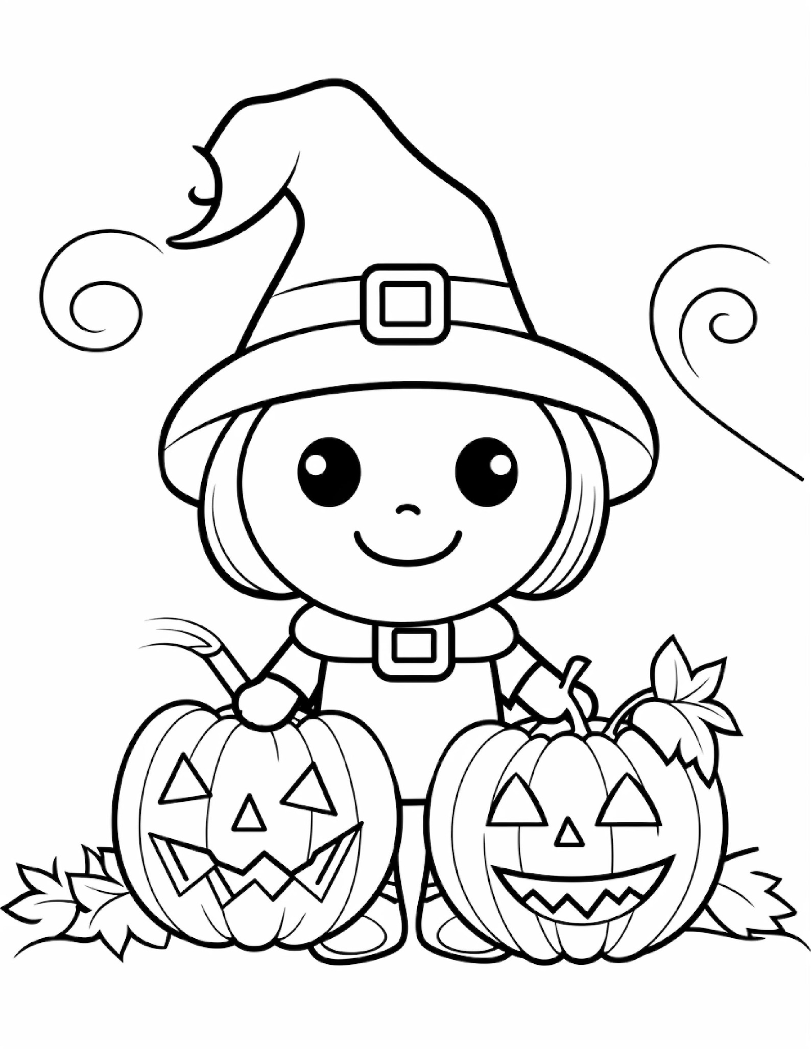 300 Cute Halloween Coloring Pages Kids and Adults Coloring Pages ...
