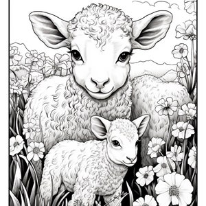 100 Farm Animals Mandala Coloring Pages - Adult and Kid Coloring Pages ...