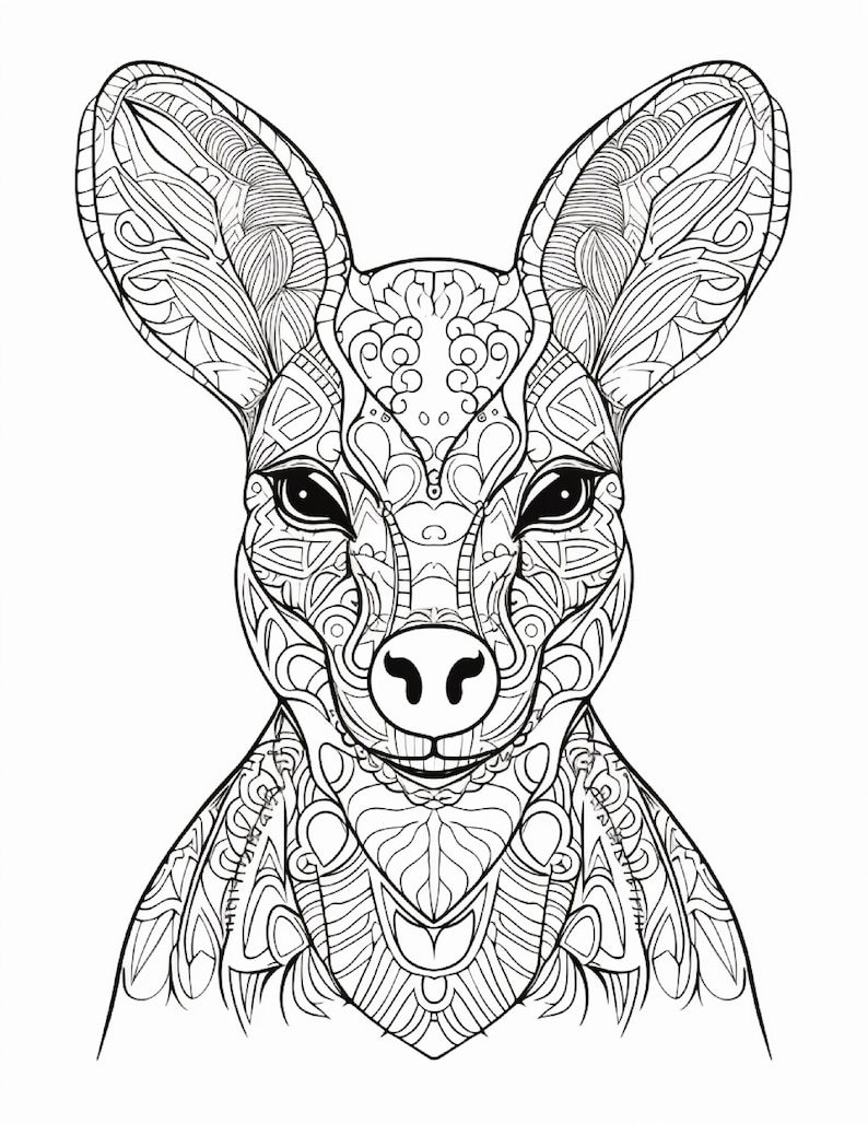 Best Seller 100 Animal Mandala Coloring Pages Adult and Kid Coloring ...
