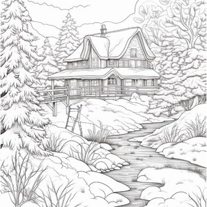 100 Country Christmas Coloring Pages Adult and Kid Coloring Pages ...