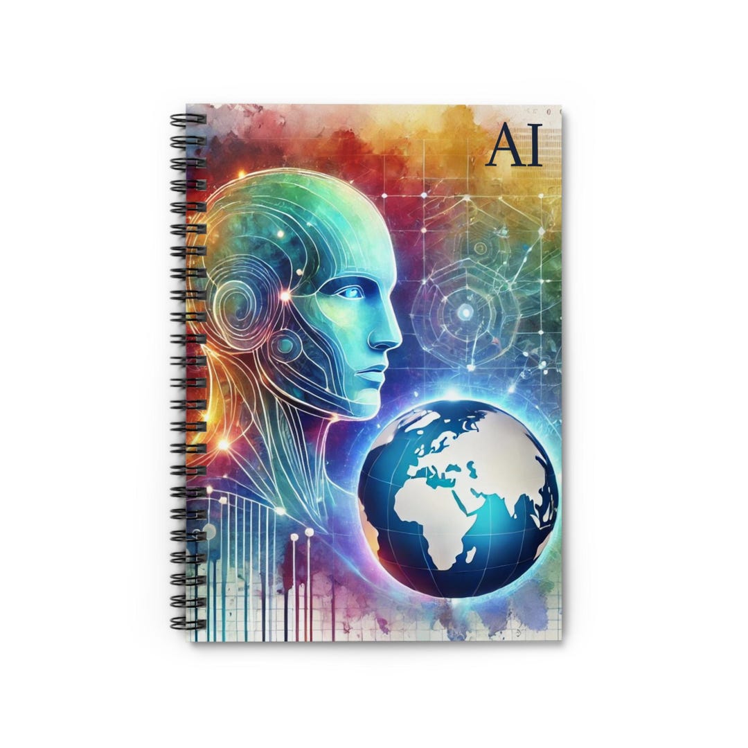 Artificial Intelligence AI Notebook Spiral, 118 Pages, 6 X 8, Ruled ...