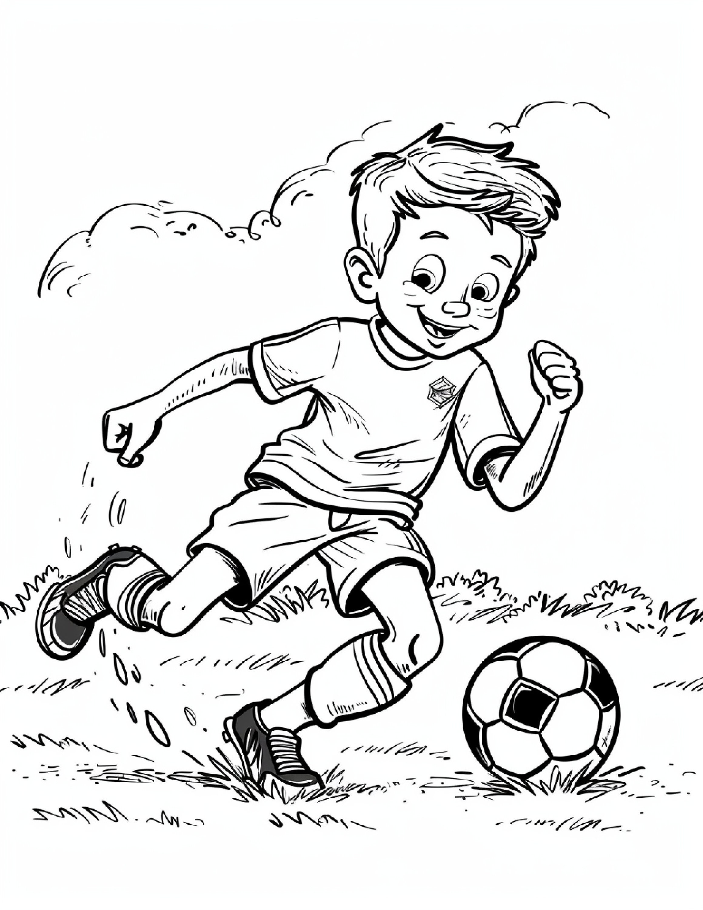 Best Seller 120 Soccer Coloring Pages for Kids and Adults Printable ...