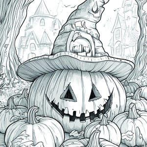 Best Seller 100 Halloween Coloring Pages Adult and Kid Coloring Pages ...