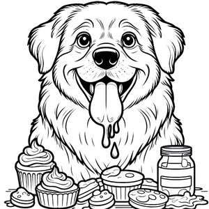 Best Selling 50 Dogs Coloring Pages for Kids and Adults Printable ...
