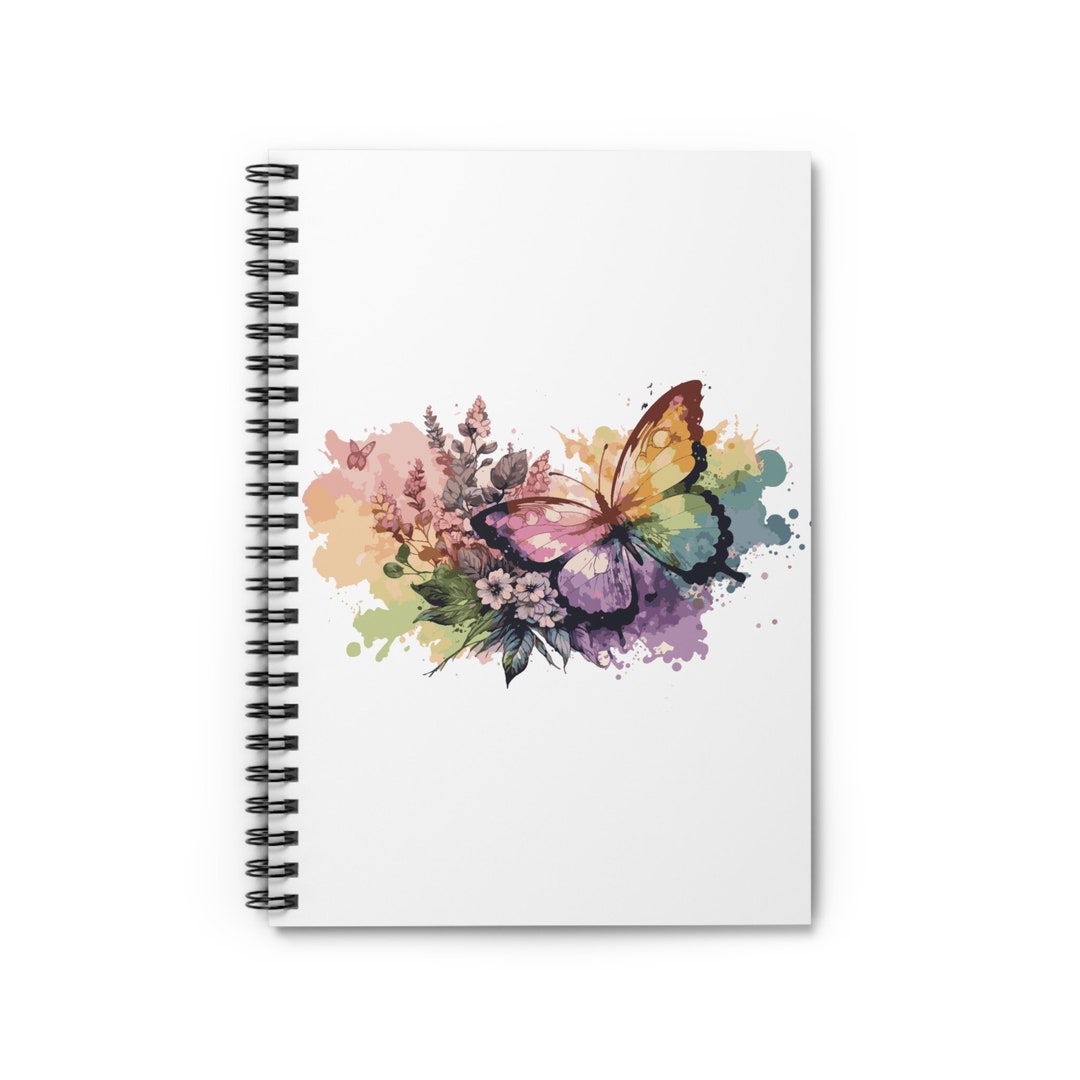 Rainbow Butterfly Butterflies Notebook 118 Pages Best Selling Item Most Popular Item Trending ...