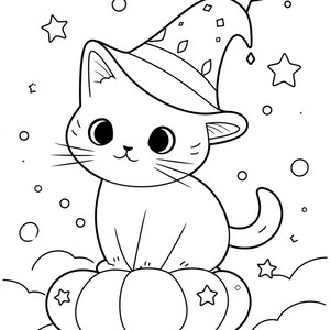 130 Cute Halloween Coloring Book for Kids Coloring Pages Printable ...