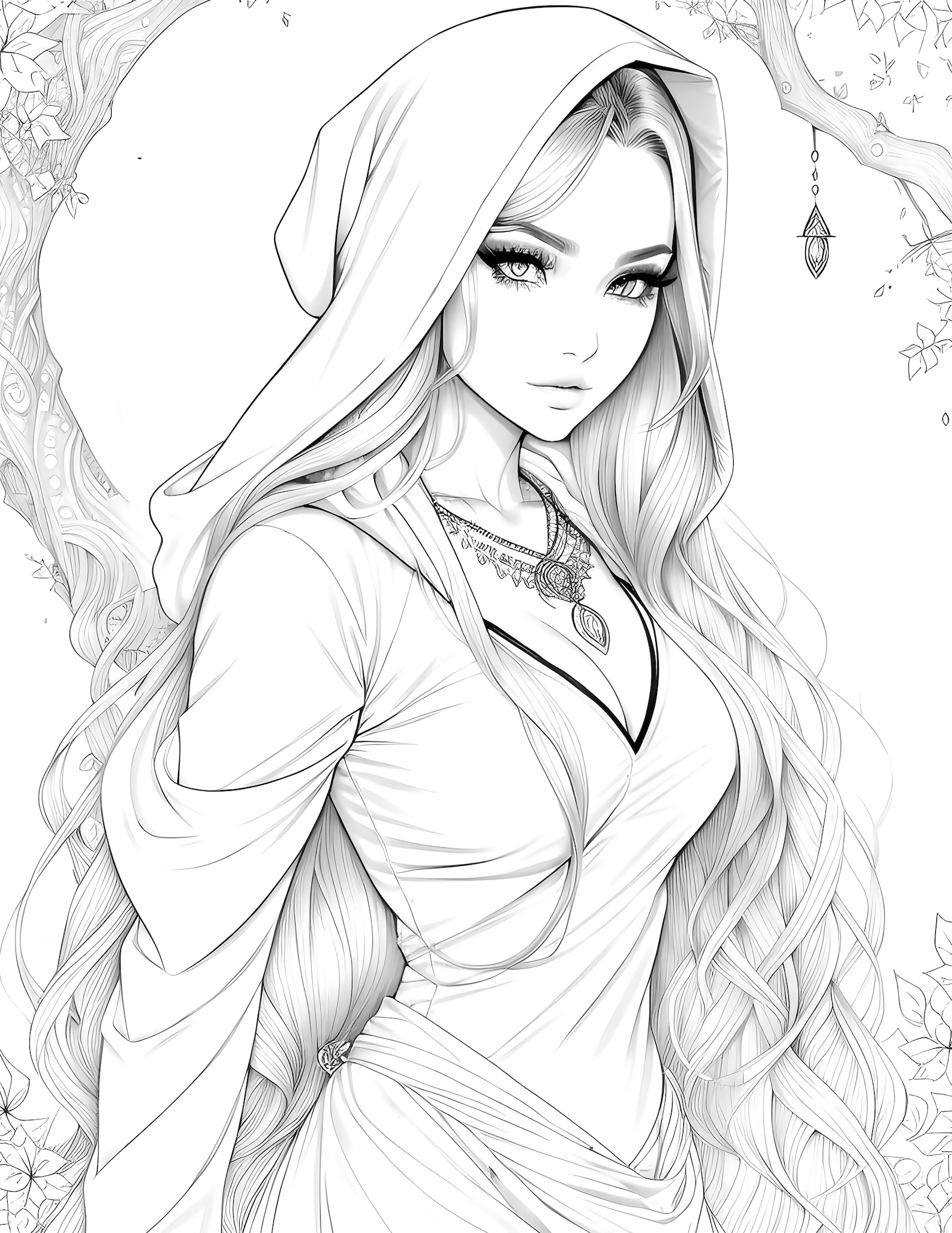 Best Selling Witch Coloring Pages 20 Pages Adult Coloring Pages ...