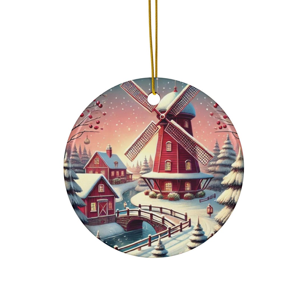 Christmas Windmill Ornament Ceramic Best Selling Item Most Popular Top ...