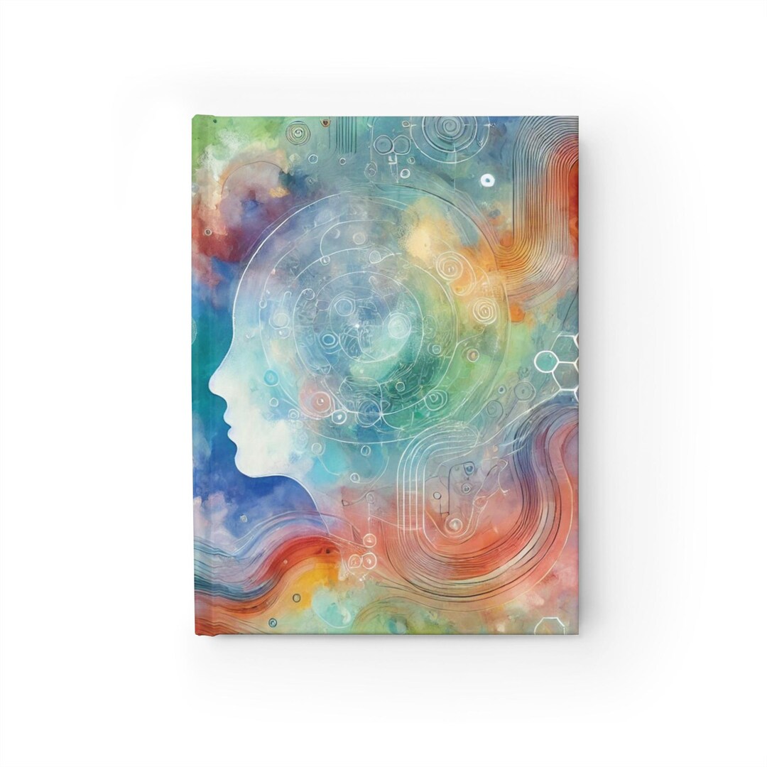 Artificial Intelligence AI Colorful Floral Notebook Journal - 5x7 ...