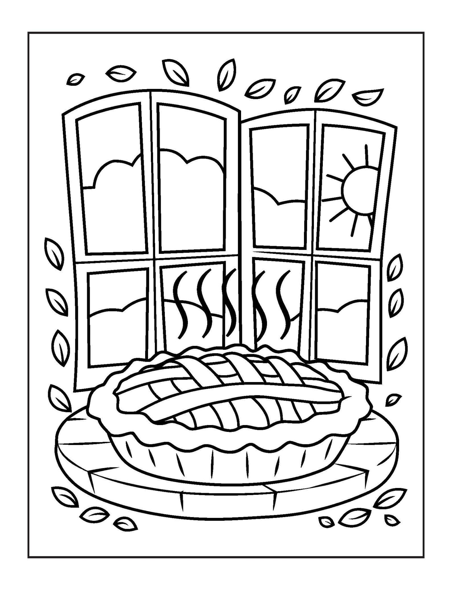 Best Selling 50 Thanksgiving Coloring Pages Adult and Kid Coloring ...