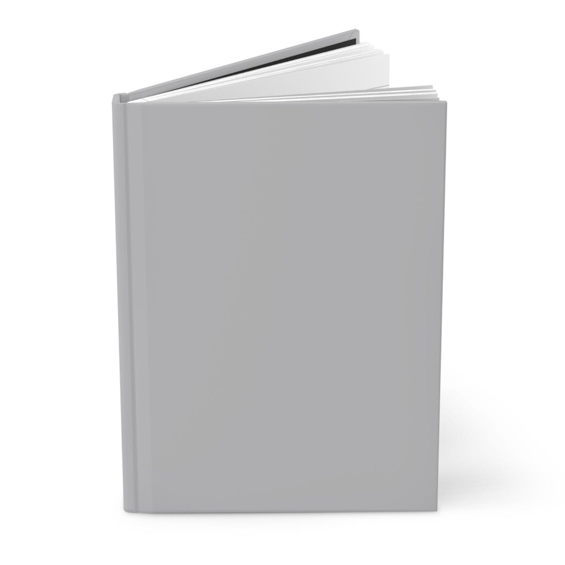 Plain Light Grey Pastel Grey Baby Gray Journal Hardcover Notebook, 5.75 ...