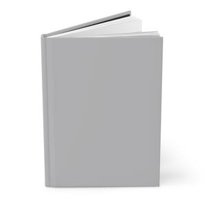 Plain Light Grey Pastel Grey Baby Gray Journal Hardcover Notebook, 5.75 ...