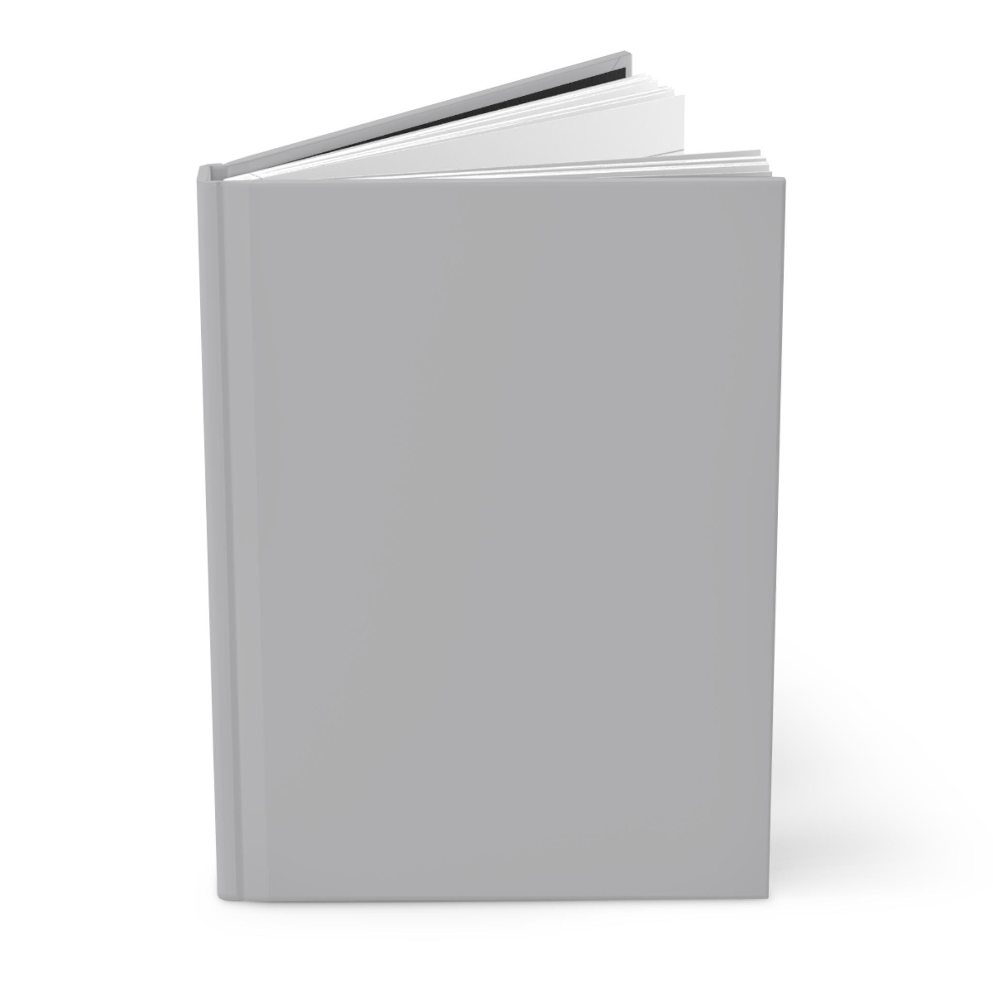 Plain Light Grey Pastel Grey Baby Gray Journal Hardcover Notebook, 5.75 ...