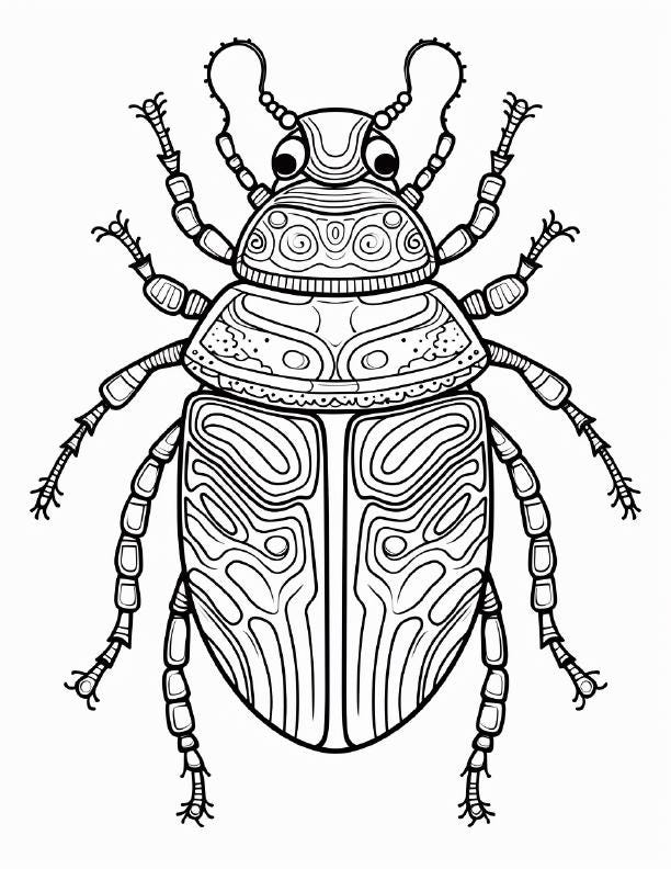275 Insect and Bug Coloring Pages - Adult and Kid Coloring Pages ...
