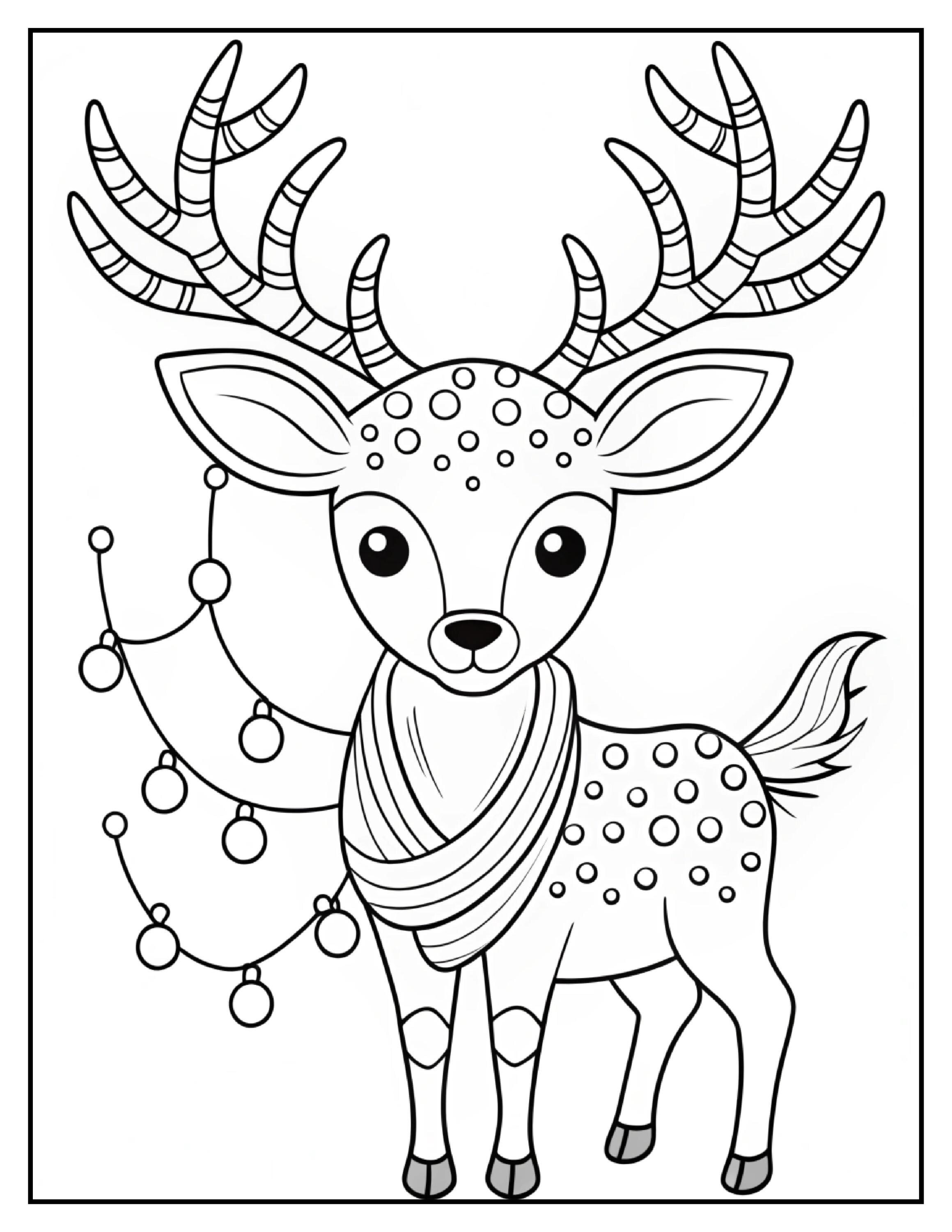 80 Christmas Coloring Pages - Adult and Kid Coloring Pages Printable ...