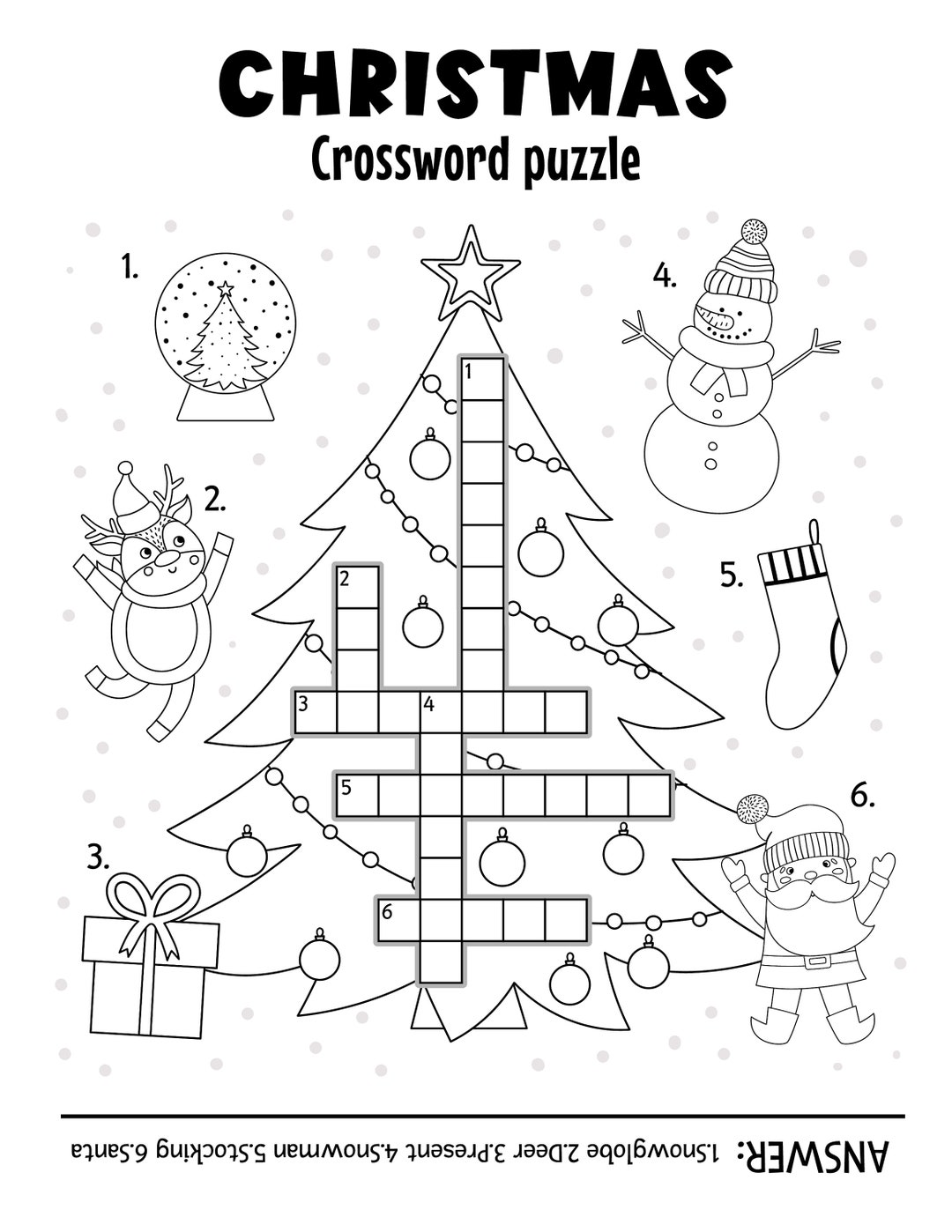 100 Christmas Activity Coloring Book Pages for Kids and Adults Coloring ...