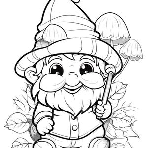 200 Cute Autumn Gnomes Coloring Pages - Adult and Kid Coloring Pages ...