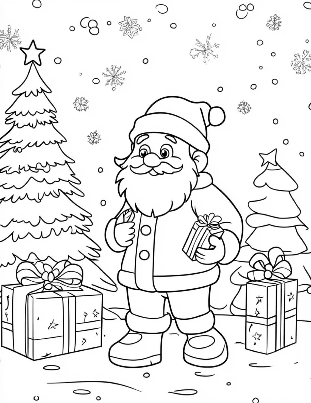 300 Cute Christmas Coloring Pages - Adult and Kid Coloring Pages ...