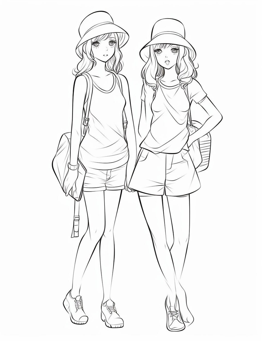 Best Seller 40 Pretty Ladies Coloring Pages for Kids and Adults ...