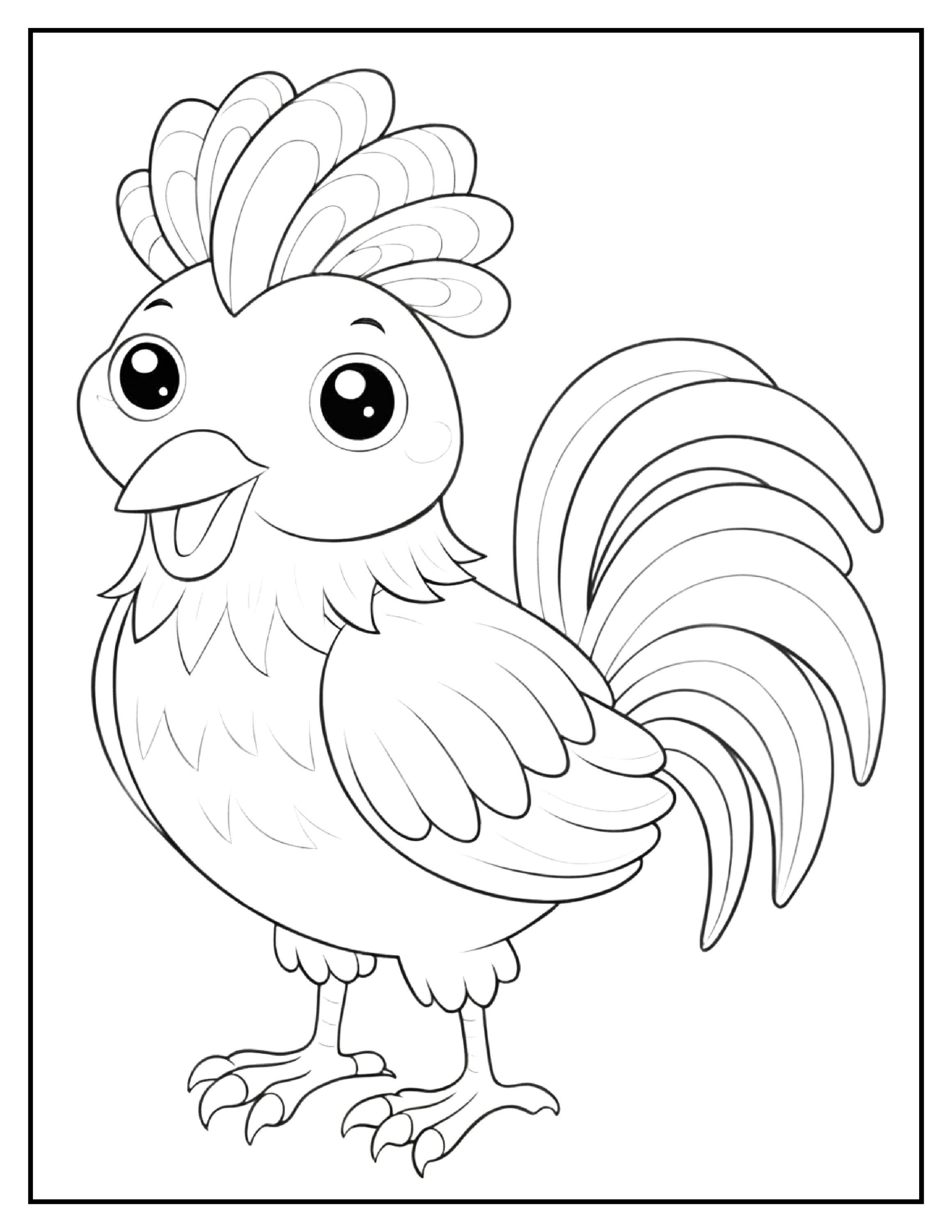100 Animals Coloring Pages - Adult and Kid Coloring Pages Printable ...