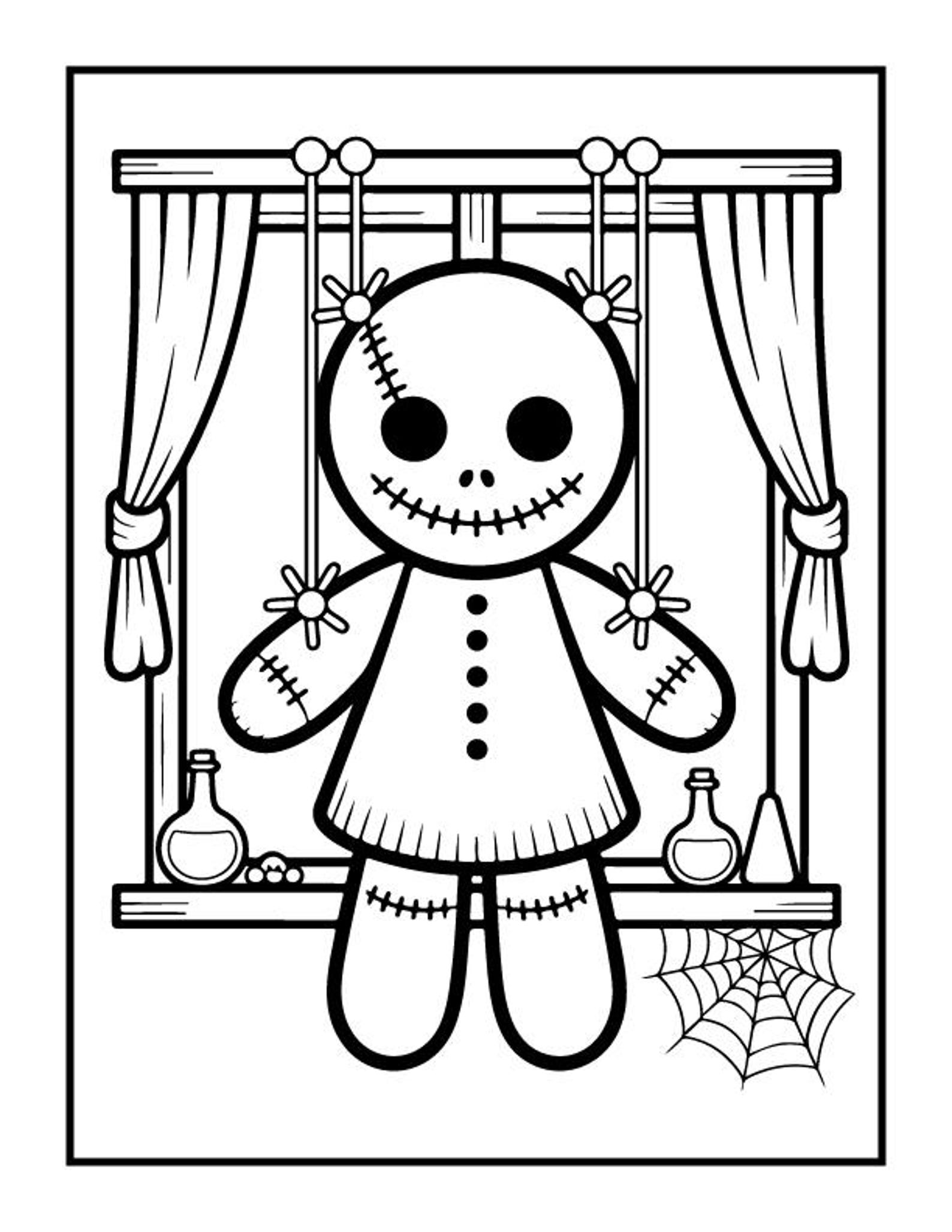 100 Halloween Coloring Pages for Kids and Adults Coloring Pages ...