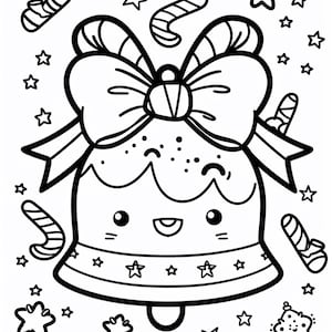 Cute Christmas Coloring Pages - 180 Pages Adult and Kid Coloring Pages ...