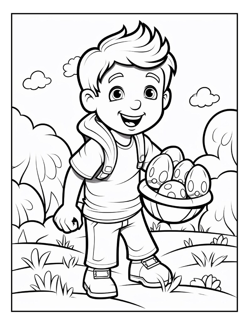 200 Easter Coloring Pages Adults and Kids Coloring Pages Printable ...