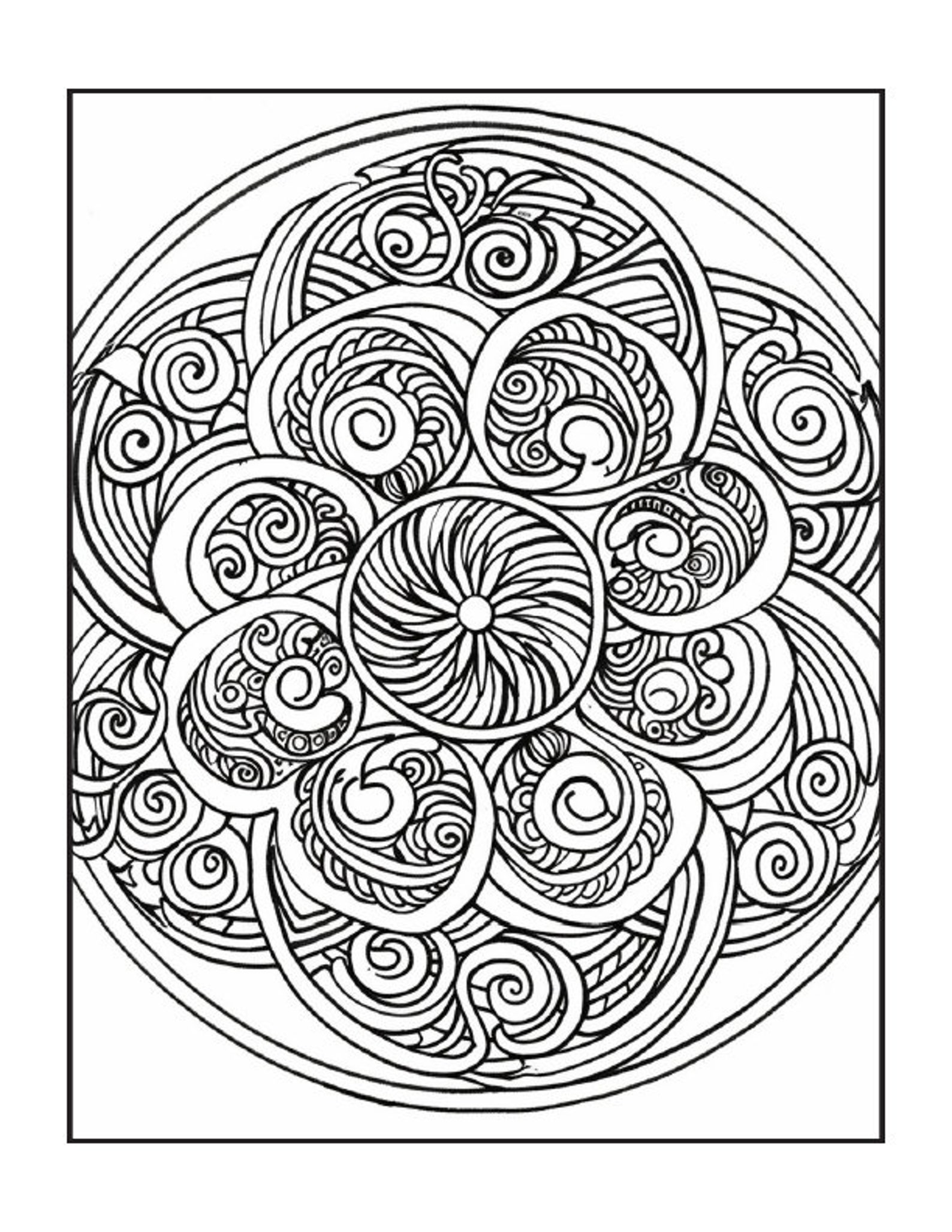 150 Mandala Pattern Coloring Pages - Adult and Kid Coloring Pages ...
