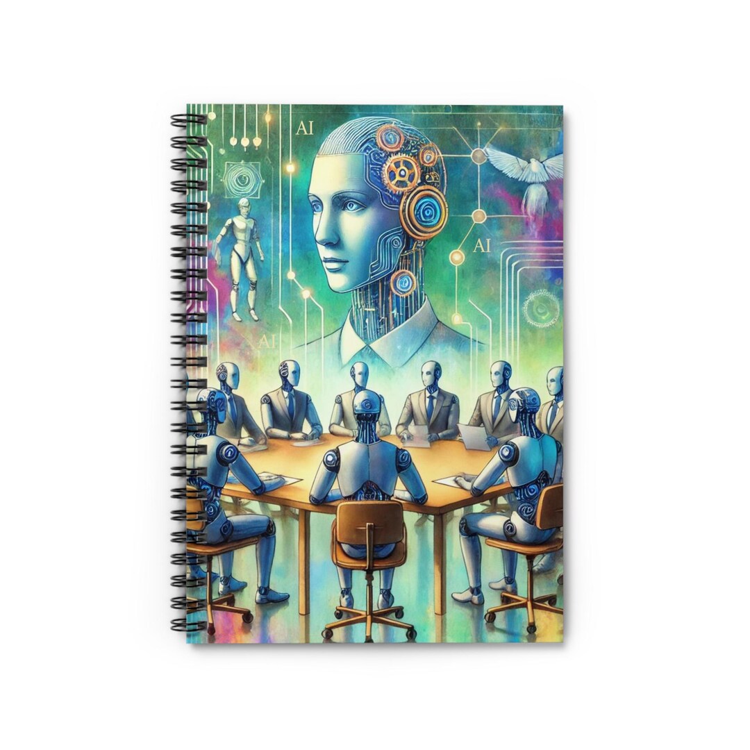 Artificial Intelligence AI Notebook Spiral, 118 Pages, 6 X 8, Ruled ...