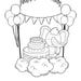 24 Happy Birthday Coloring Pages for Kids and Adults Printable Digital ...