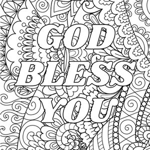 30 Positive Affirmations Zentangle Inspirational Coloring Pages Adult ...