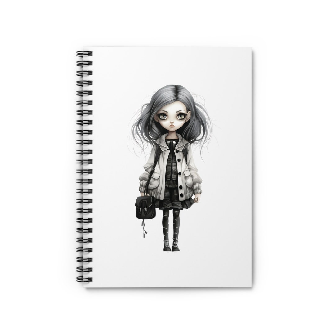 Gothic Teenager Notebook 118 Pages Best Selling Item Most Popular Item ...