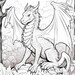Best Seller 200 Fantasy Dragon Color Pages for Adults and Kids ...