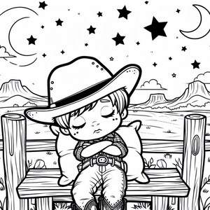 Best Selling 30 Little Cowboys Coloring Pages for Kids and Adults ...