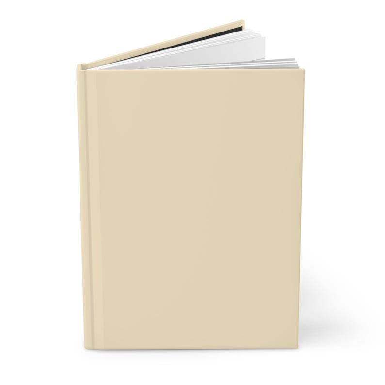 Plain Light Yellow Pastel Yellow Baby Yellow Journal Hardcover Notebook ...