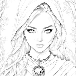 Best Selling Witch Coloring Pages 20 Pages Adult Coloring Pages ...