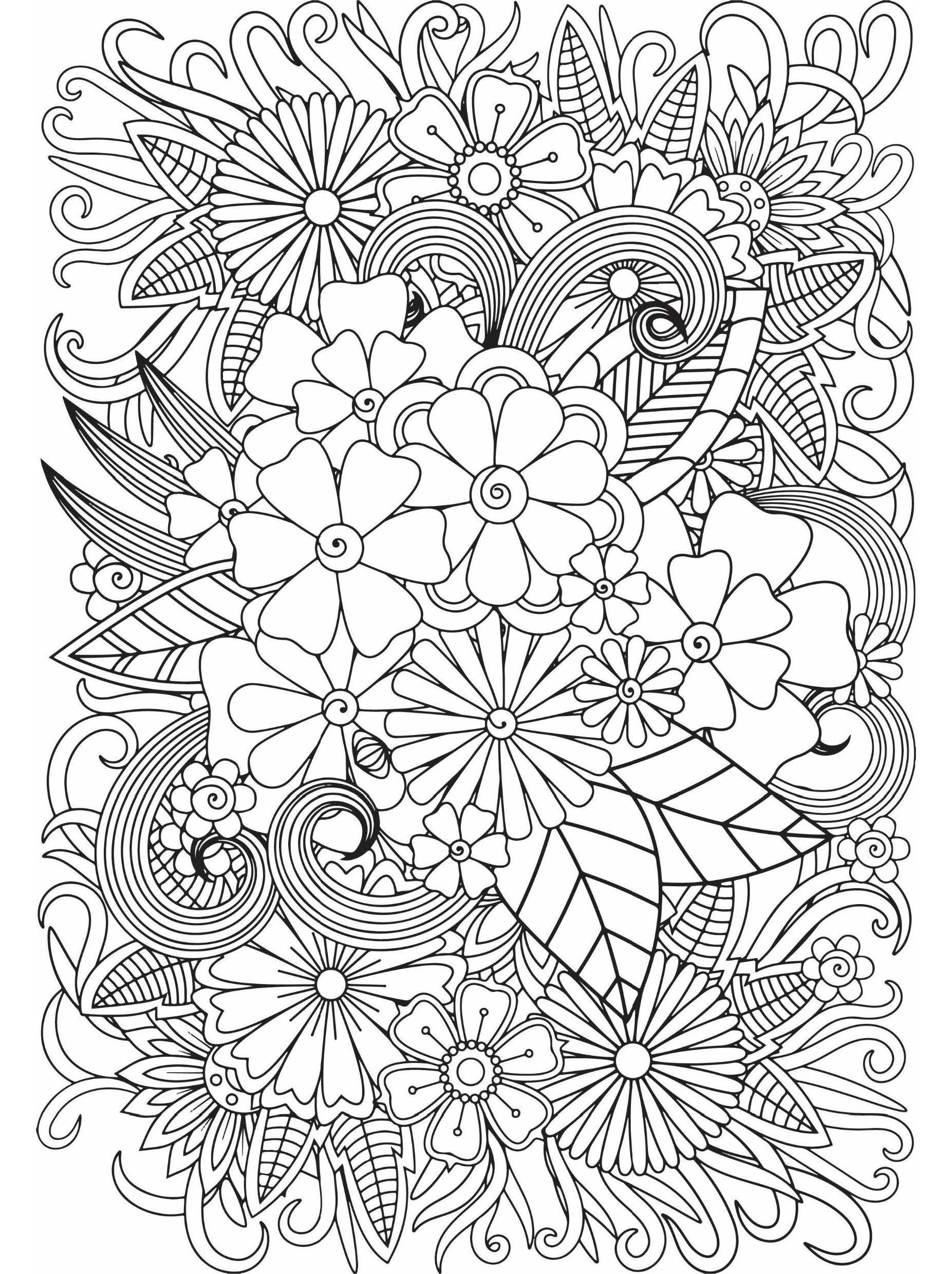 Best Seller Adult Coloring Pages Printable Digital Instant Download PDF ...