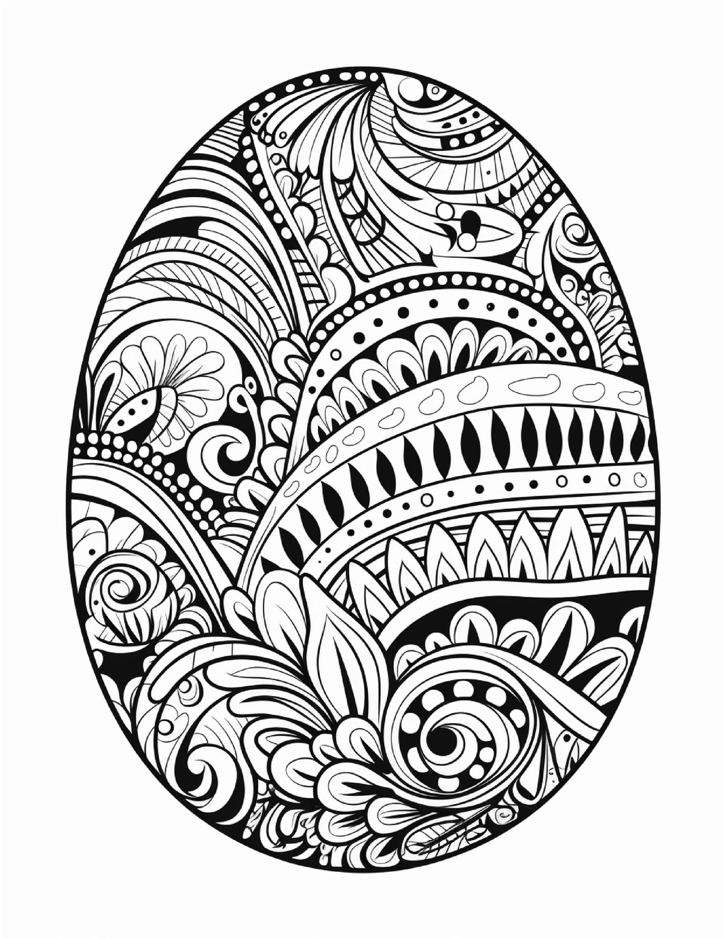100 Easter Coloring Pages Adults and Kids Coloring Pages Printable ...