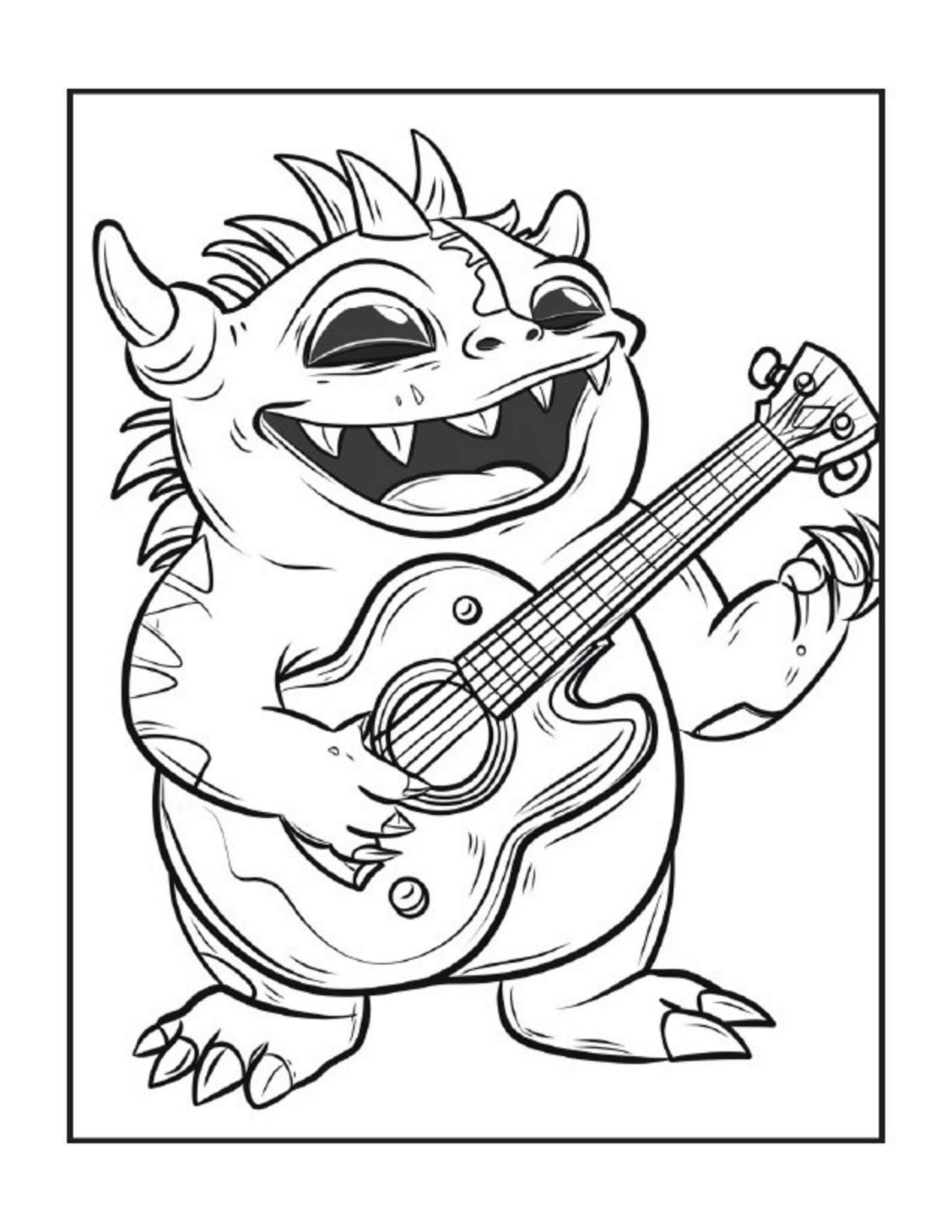 200 Cute Monsters Coloring Pages - Adult and Kid Coloring Pages ...