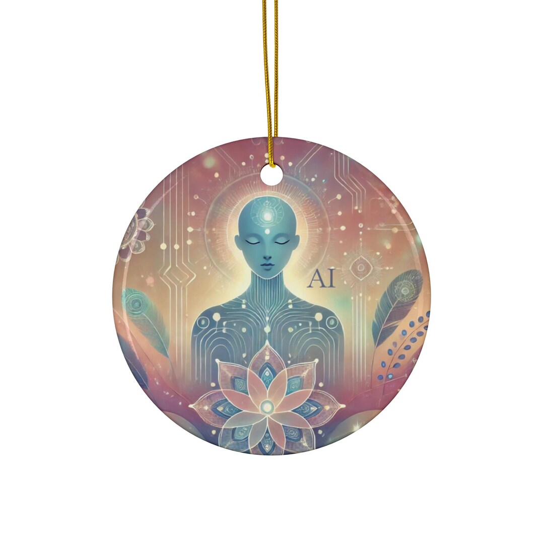 Artificial Intelligence AI Ornament 2024 Ornament Ceramic Best Selling ...